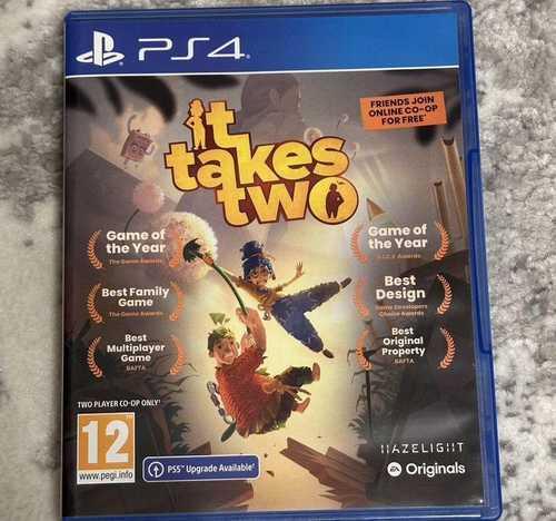 Диск It Takes Two (PS4 / PS5)