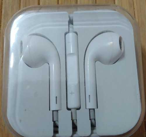 Наушники apple проводные EarPods, 3.5 мм