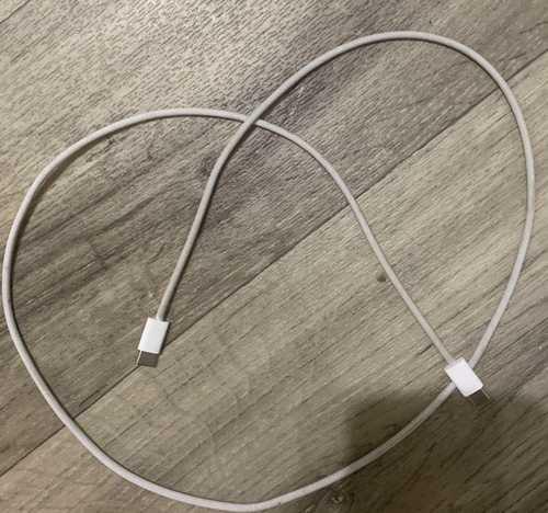 Кабель Apple USB-C Charge 60W 1 м, Белый онигинал