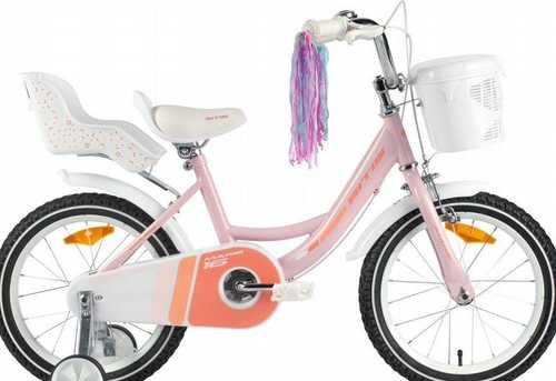 Велосипед sitis marie 16" (2024) Pink-White-Peach