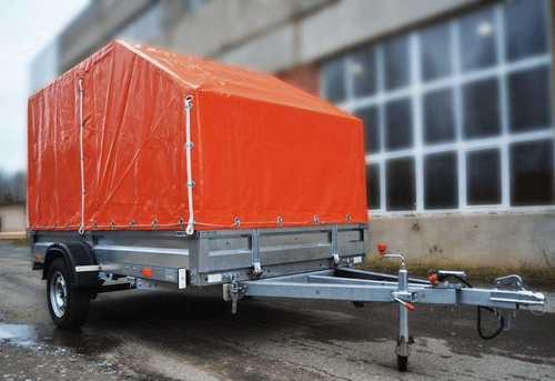 Прицеп Э-300 -3*1.5 с тентом скос