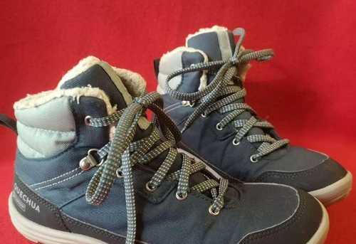 Зимние ботинки с мембраной Quechua SH100