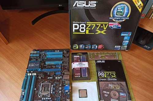 Комплект:i5-3570K/Asus p8z77vlx/ddr3-8Гб