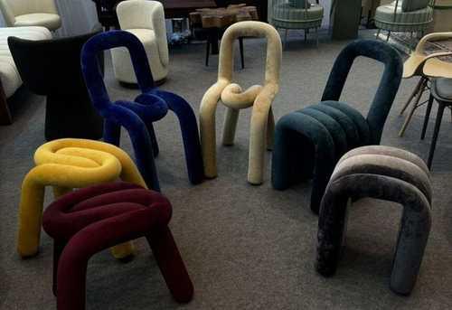 Стильные мягкие стулья Lines