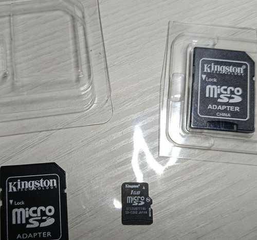 Карта памяти microsd 1 гб