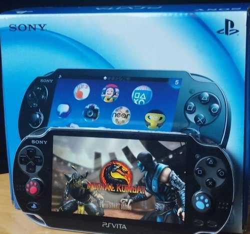 Sony PS Vita PCH-1006 64 Гб много игр   Коробка