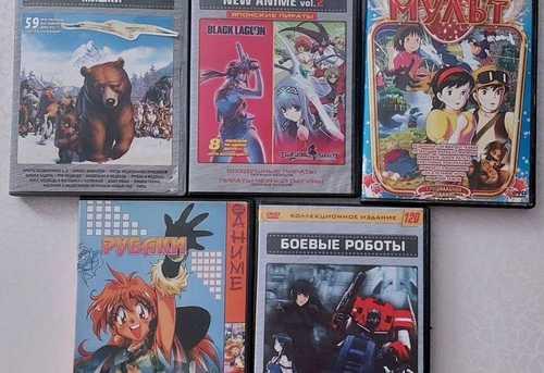 DVD диск аниме и мультфильмы