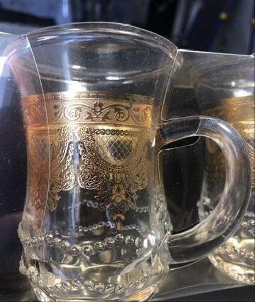 Подарочный набор чайных стаканов армуду