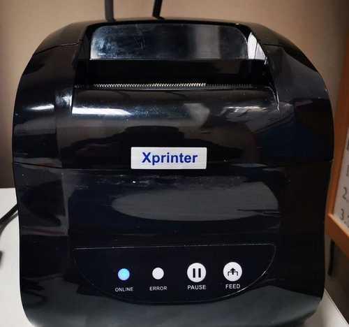 Термопринтер этикеток XPrinter XP-365B USB