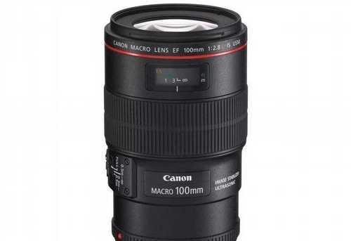 Canon EF 100mm f/2.8L Macro IS USM (Абсолютно новы