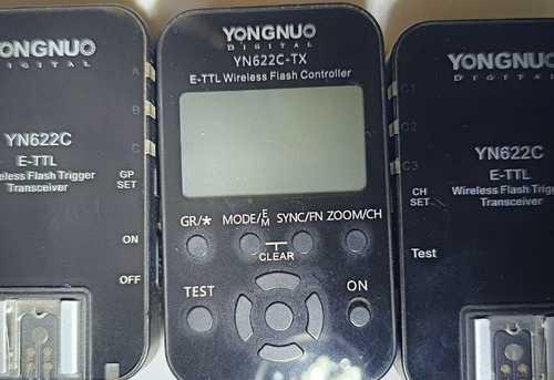 Радиосинхронизаторы Yongnuo YN-622C-TX