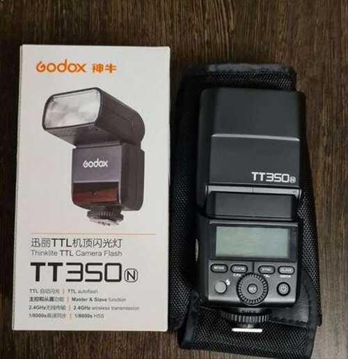Вспышка камеры Godox TT350N