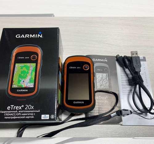 Garmin Etrex 20x "навигатор как новый"