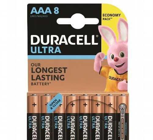 Батарея Duracell LR3(AAA) 8 шт