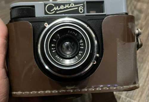 Плёночный фотоаппарат смена 6