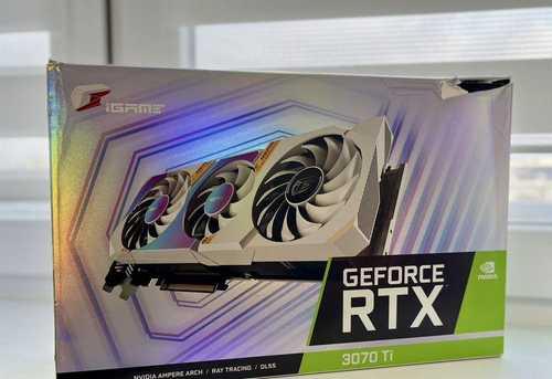 Видеокарта colorful rtx 3070ti ultra w oc