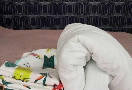 Одеяло+Комплект постельного белья IKEA