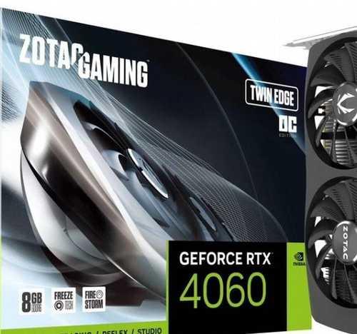 Видеокарта Zotac RTX 4060 Twin Edge OC 8GB