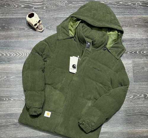 Зимняя вельветовая куртка Carhartt