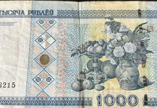 Продам 1000 белорусских рублей 2000 года