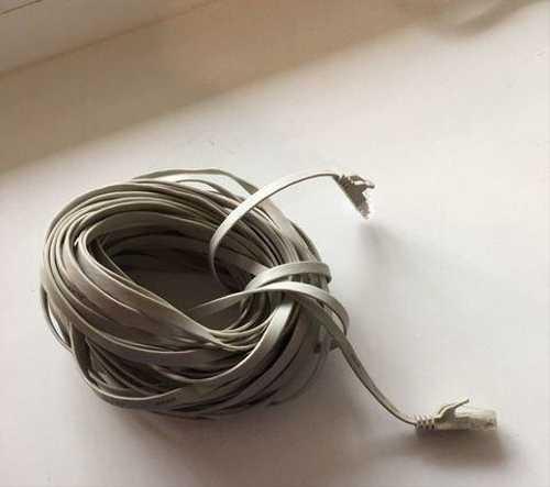 Патч корд 15м dexp сетевой кабель lan rj45