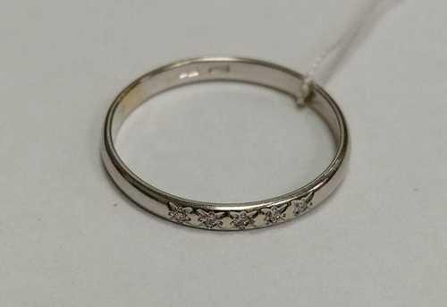 Золотое кольцо 18р бриллиант(7700)