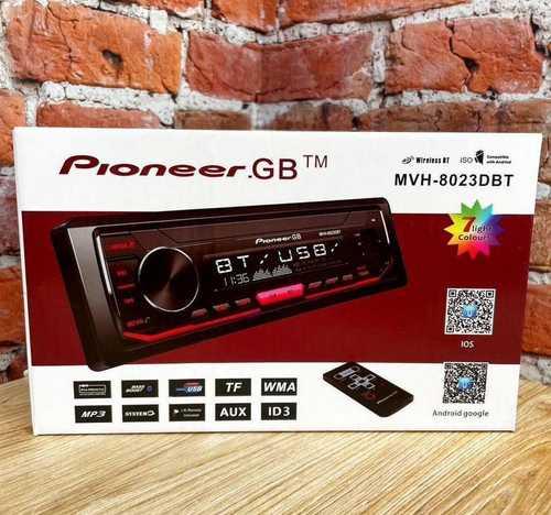 Магнитола 1din Pioneer.Gb MVH-8023DBT