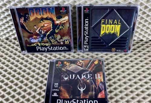 Doom Quake для PlayStation One на выбор 1шт