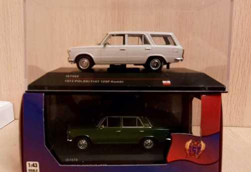 Модель автомобиля fiat 125P 1/43 IST