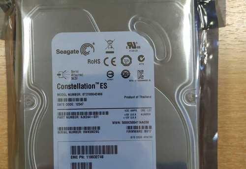 Жесткий диск Seagate Constellation 1тб(новый)