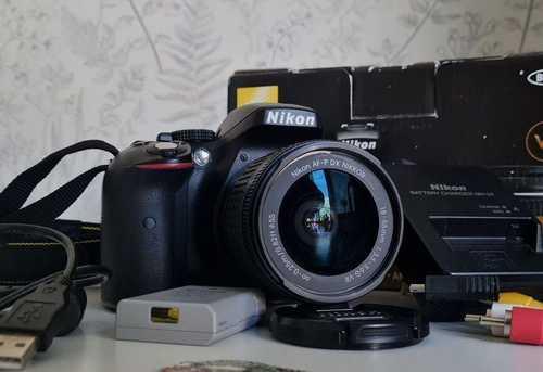Зеркальный фотоаппарат Nikon D5300 Как новый