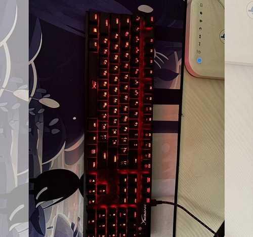 Игровая клавиатура hyperx alloy fps chery mx blue