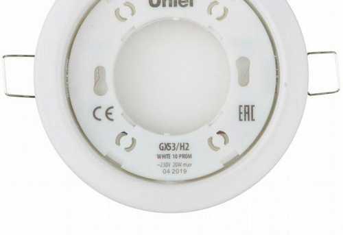 Встраиваемый светильник (UL-00005051) Uniel GX53/H