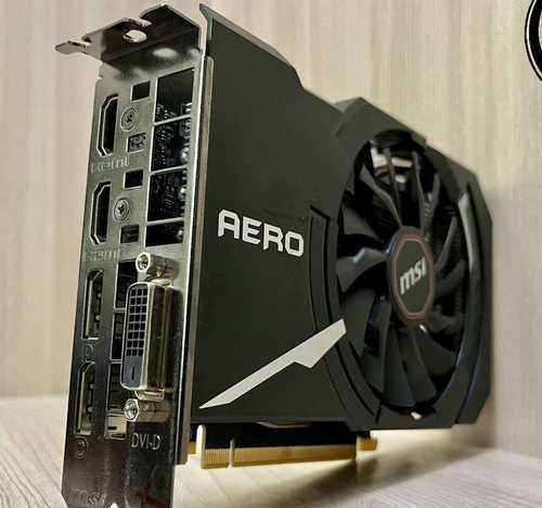 MSI GTX 1060 aero ITX 3G OC на гарантии