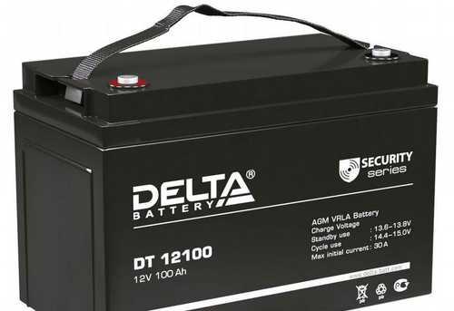 Аккумулятор для ибп Delta DT 12100 12В 100 Ач