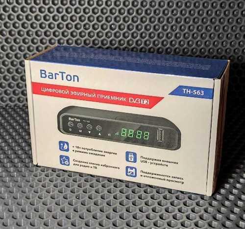 Тв приставка dvb t2 Barton 563