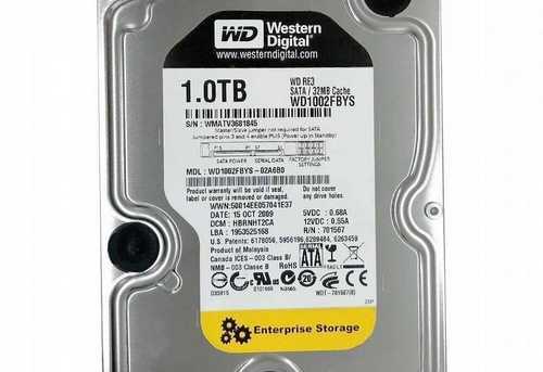 Жесткий диск Western Digital WD1002fbys 1Tb sataii