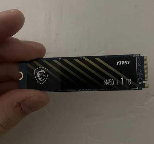 Ssd m2 nvme 1tb MSI Spatium M450