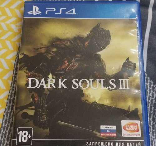 Dark souls 3 ps4 диск