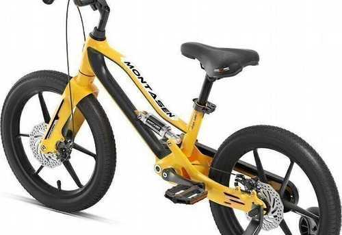 Велосипед montasen MBS01 MD 16" (2023) Yellow Vol2