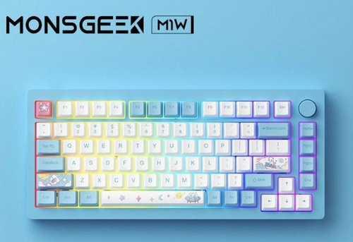 Механическая клавиатура Monsgeek M1W Sky Blue