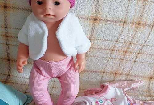 Кукла baby born+одежда