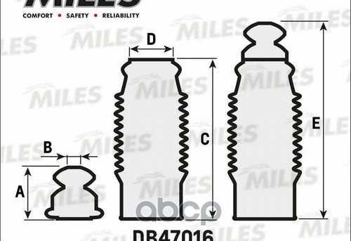 Отбойник+пыльник амортизатора miles DB47016 (D1