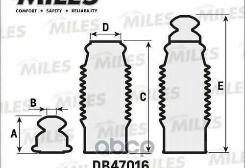 Отбойник+пыльник амортизатора miles DB47016 (D1