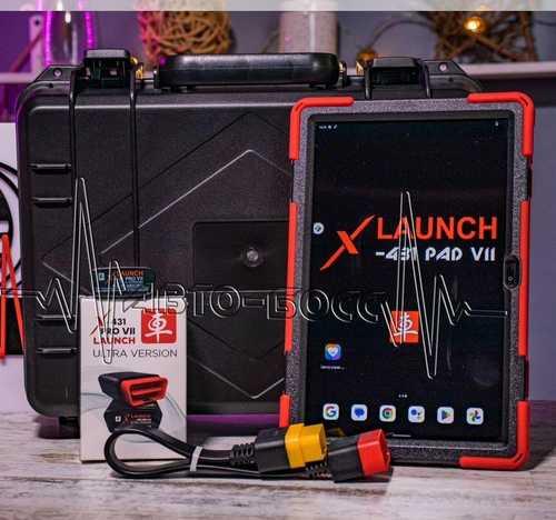 Launch X431 pro 7 PAD   второй сканер 750 марок