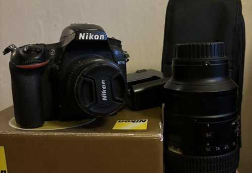 Nikon d750 + nikkor 50 1.4 + nikkor 70-200 2.8