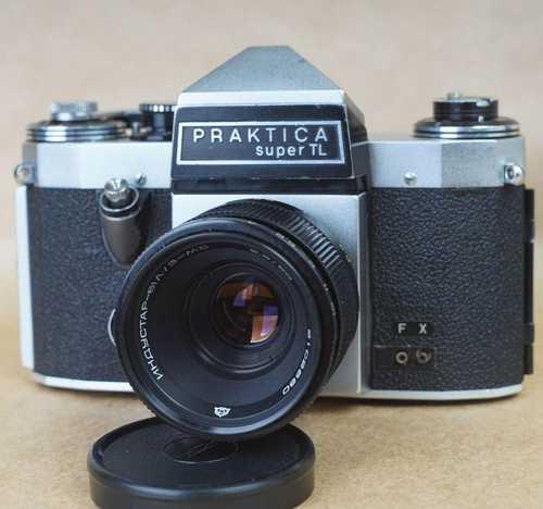 Praktica super TL с объективом Индустар - 61 Л/З