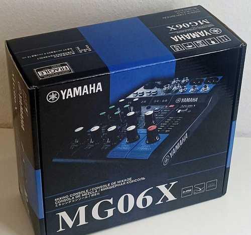 Микшерный пульт yamaha MG06X