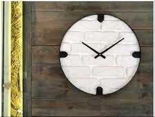 Часы настенные Nicole Time NT101 white brick