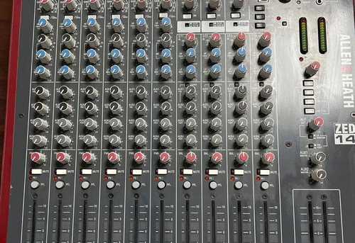 Микшерный пульт allen heath ZED 14